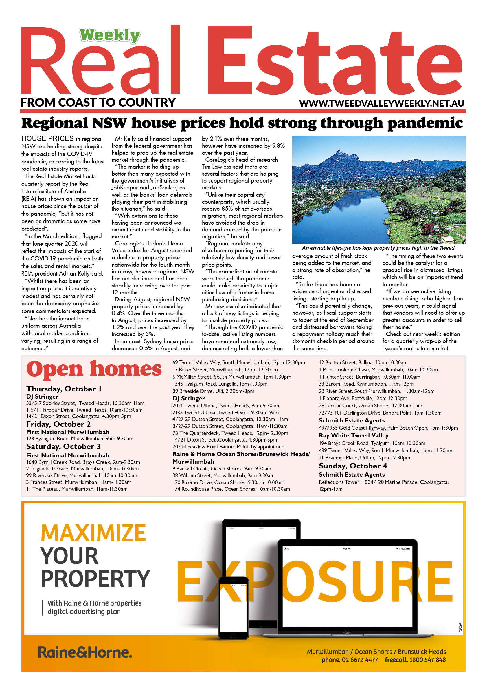 Welcome to your dedicated new local real estate section: Weekly Real ...